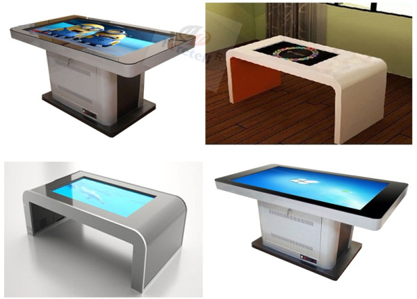 Multi function Touch Screen Table , Windows 7 Interactive Tablet PC