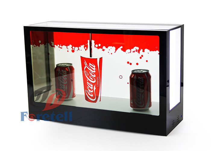 FHD Exhibition Transparent Touch Screen Display , Desktop 3d See ...