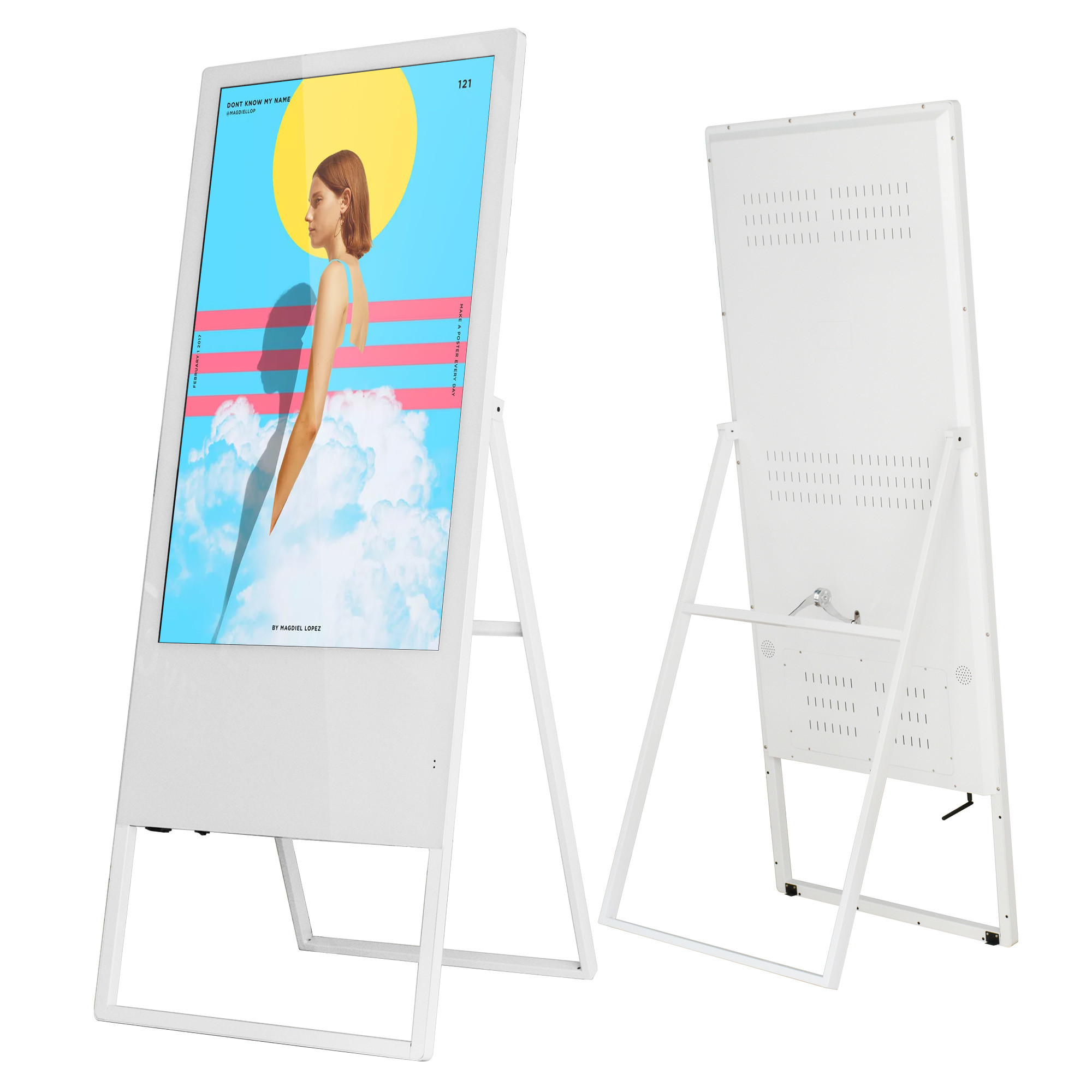 Customized Touch Screen Kiosk with 110V-220V Power Supply